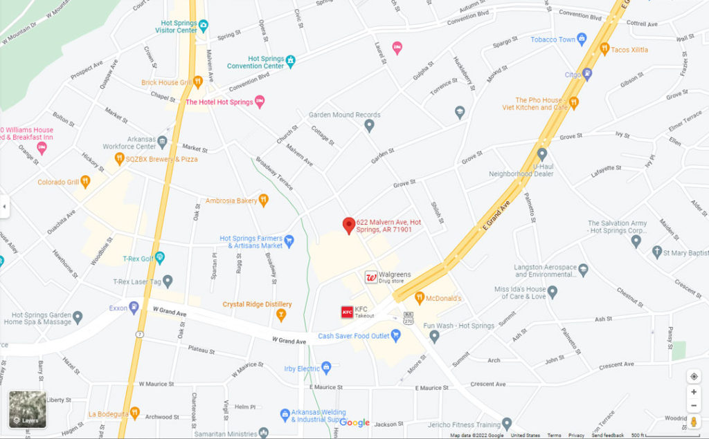 Location - escapehotsprings.com